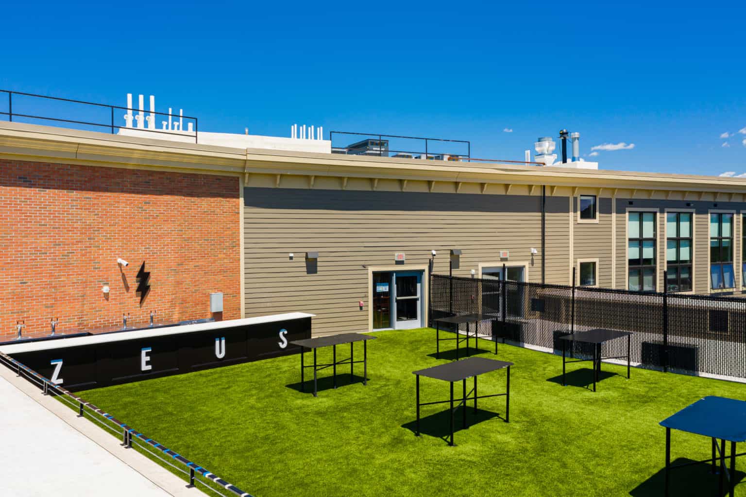 Poughkeepsie’s First Rooftop Bar for Zeus Brewing Co.