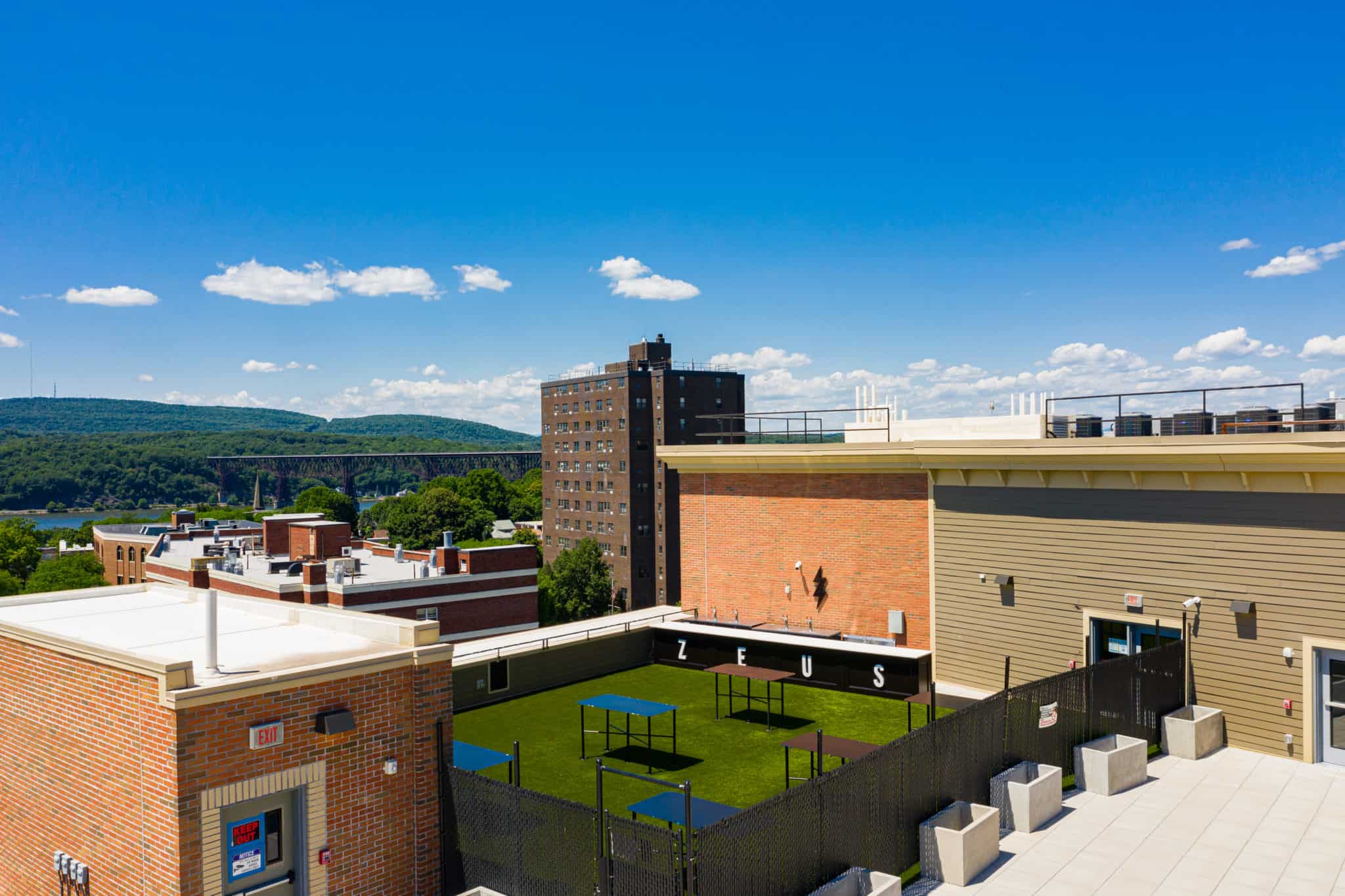 Poughkeepsie’s First Rooftop Bar for Zeus Brewing Co.